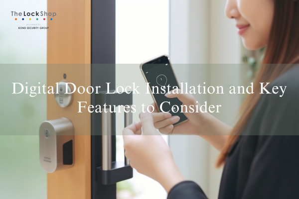 Digital Door Lock Installation and Key Features to Consider – The Lock Shop