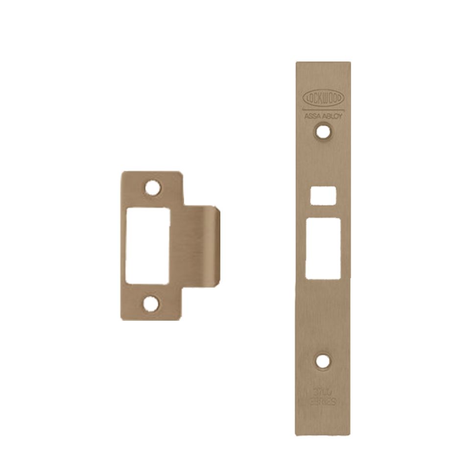 LOCKWOOD 3772 FINISH KIT (STRIKE, FACE PLATE & SCREWS) – The Lock Shop