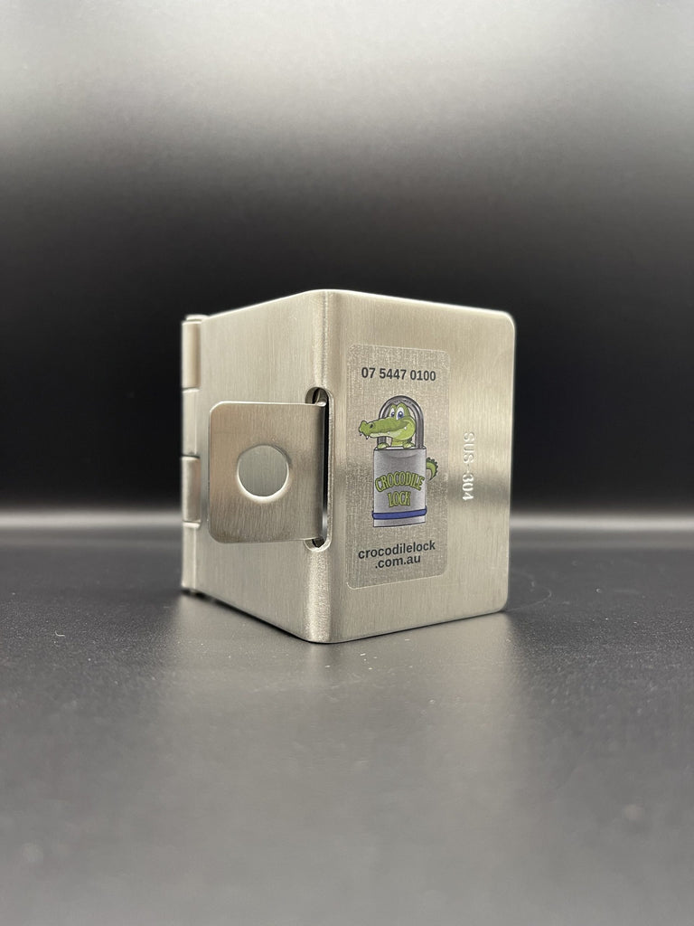 CROCODILE CLASP FOR METERBOX / CABINET - STAINLESS STEEL – The Lock Shop