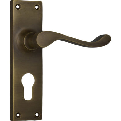 TRADCO VICTORIAN LEVER ON PLATE – The Lock Shop