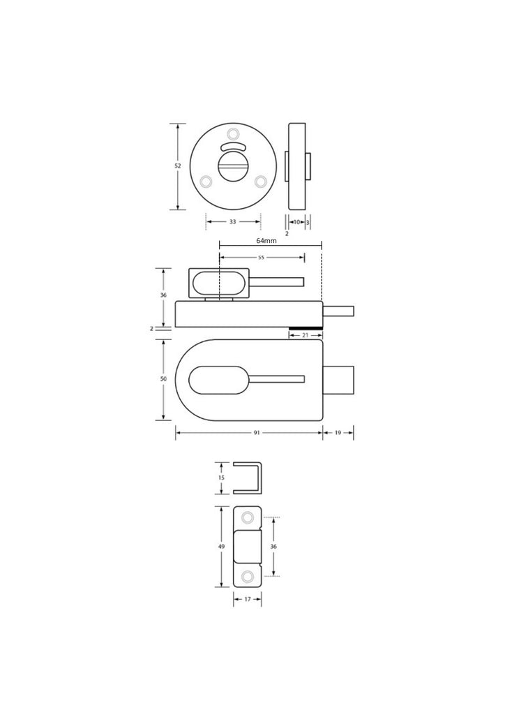 METLAM 700 SERIES AMBULANT LOCK AND INDICATOR SET WITH BUMPER - CONCEA ...