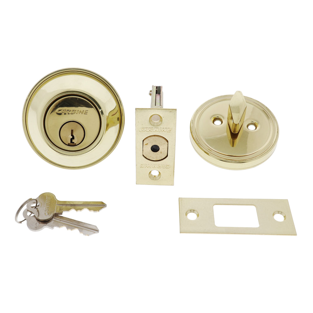 Buy CARBINE SINGLE CYLINDER DEADBOLT Online – The Lock Shop