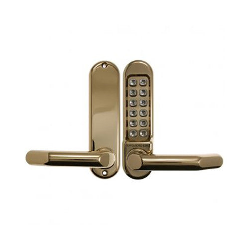 BORG DIGITAL LOCK 5001 POLISHED BRASS – The Lock Shop