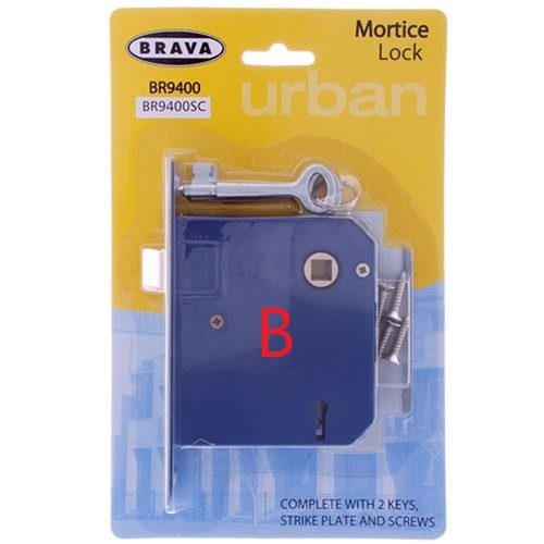 Brava Urban Mortice Lock 2 Lever – The Lock Shop
