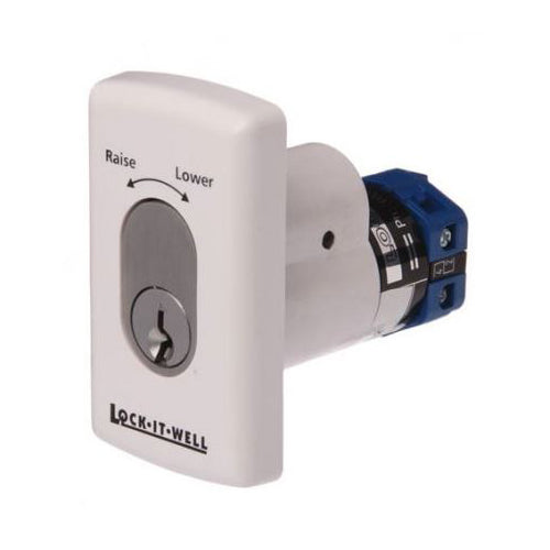LOCK IT WELL OVAL KEY SWITCH SPRING RETURN RAISE/LOWER – The Lock Shop