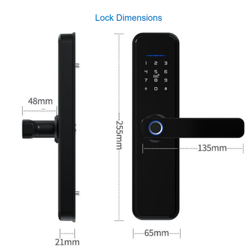 McGrath Digital Lock - MLNX5 - Finger Print, Bluetooth, Keypad, Fob ...