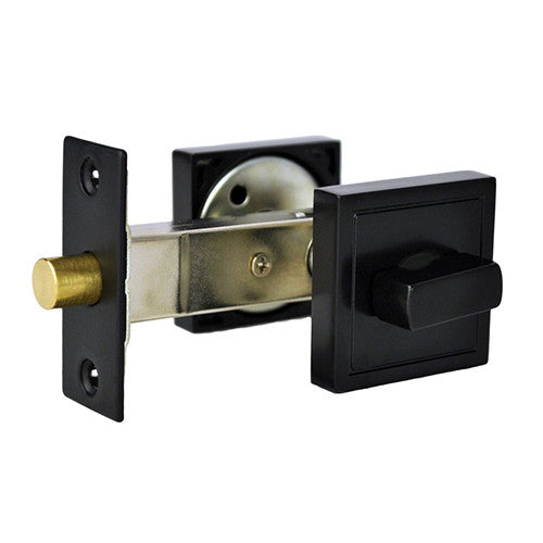 NIDUS SQUARE PRIVACY SNIB TURN SET MATT BLACK – The Lock Shop
