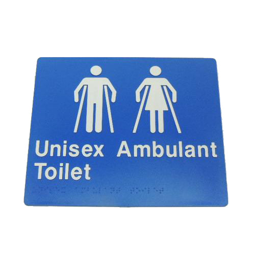 UNISEX AMBULANT TOILET SIGN – The Lock Shop